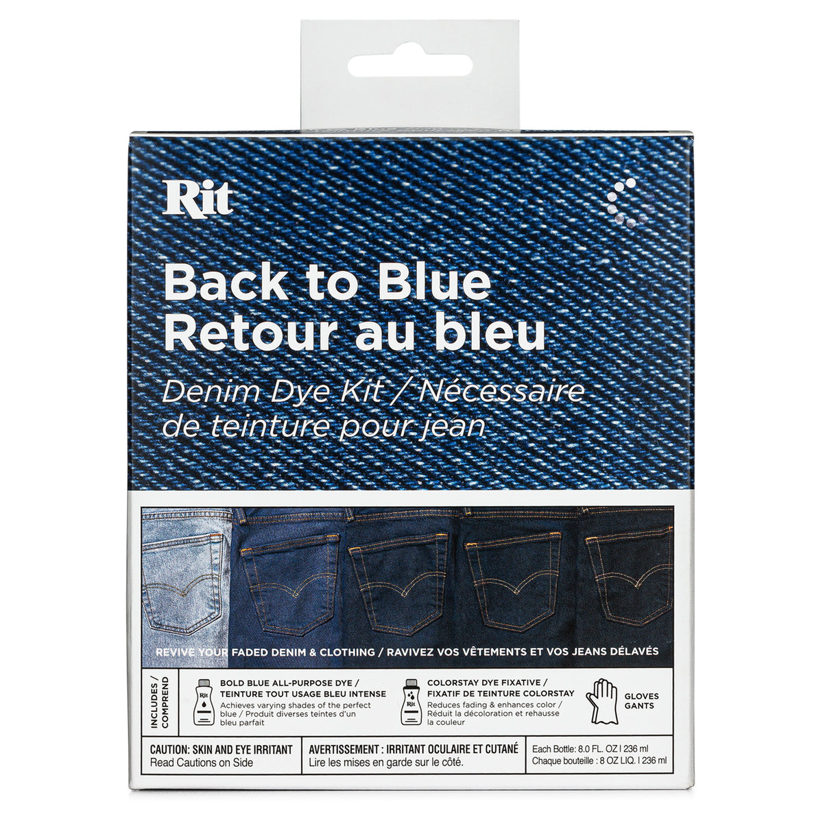 RIT Back to Blue Dye Kit – Rit Dye Canada