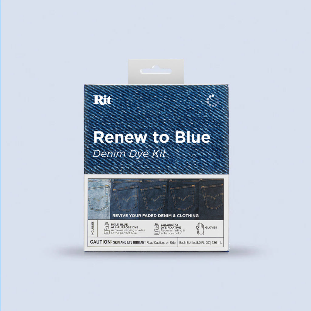 Renew to Blue Dye Kit – Rit Dye Canada