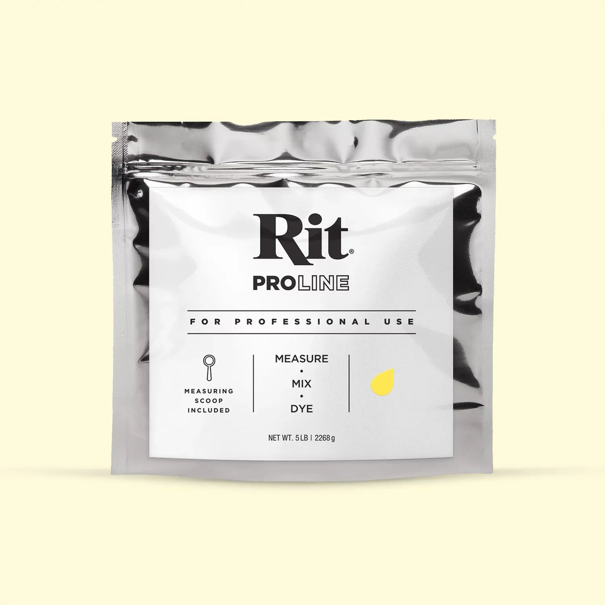 Rit Lemon Yellow Proline Powder Dye (5lb) | Powder Dye | Rit Dye – Rit ...