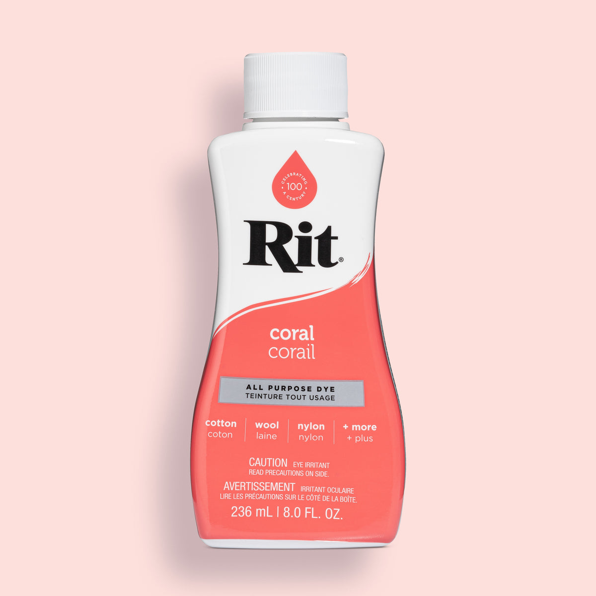 Coral All-Purpose Liquid Dye – Rit Dye Canada