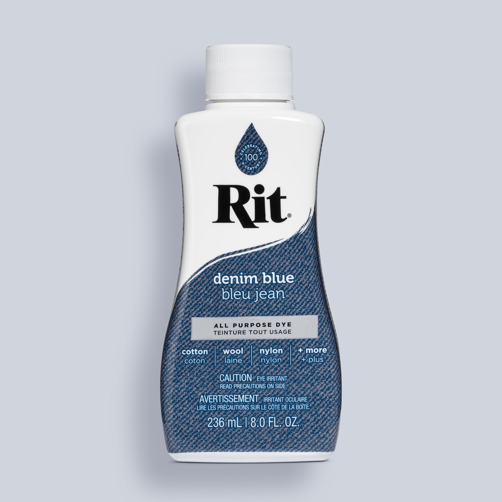 Denim Blue All-Purpose Liquid Dye – Rit Dye Canada